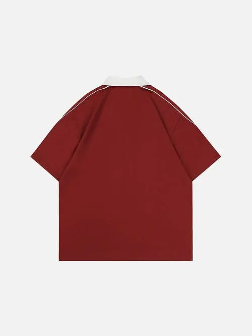AELFRIC EDEN Sporty Polo Soccer Jersey