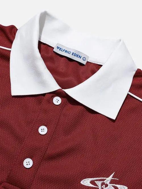 AELFRIC EDEN Sporty Polo Soccer Jersey