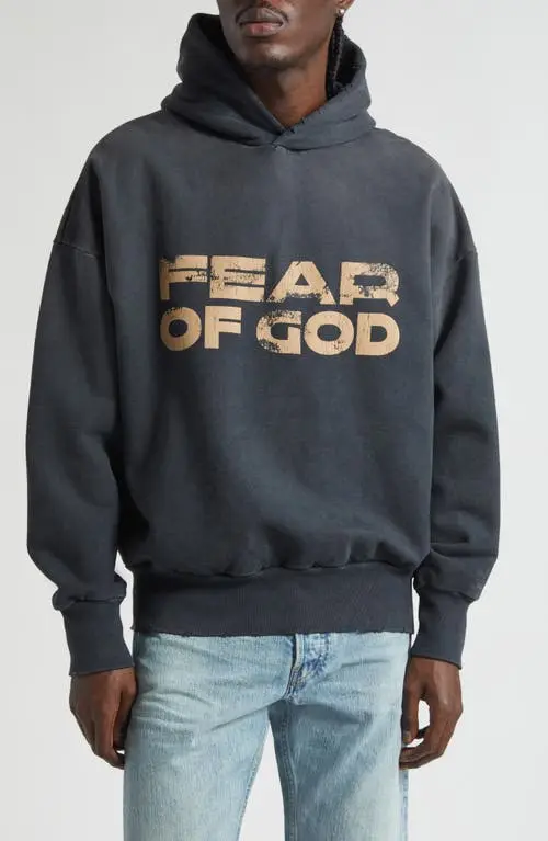Fear Of God Logo Graphic Hoodie
