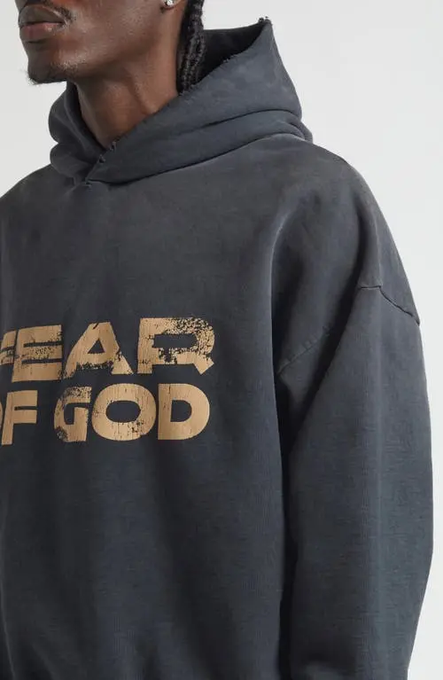 Fear Of God Logo Graphic Hoodie