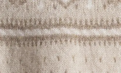 Khaite Guy Fair Isle Cashmere Sweater - Light Multi