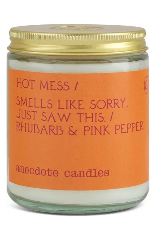 ANECDOTE CANDLES Hot Mess Candle - Orange