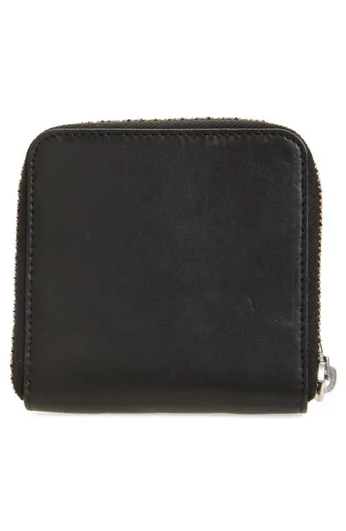 ALLSAINTS Arlo Leather Zip Wallet