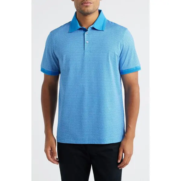 Bugatchi Vance Ooohcotton® Microprint Polo