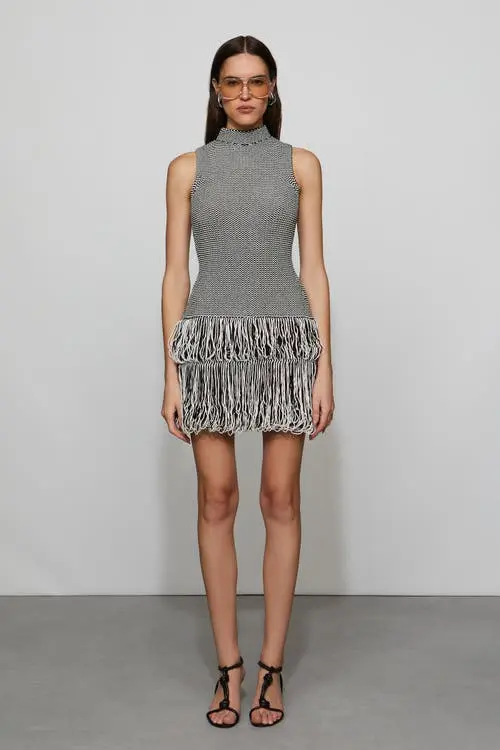 ET OCHS Pernille Knit Mini Dress