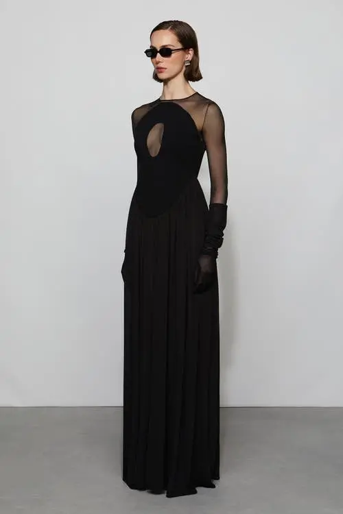 ET OCHS Suri Knit Combo Gown