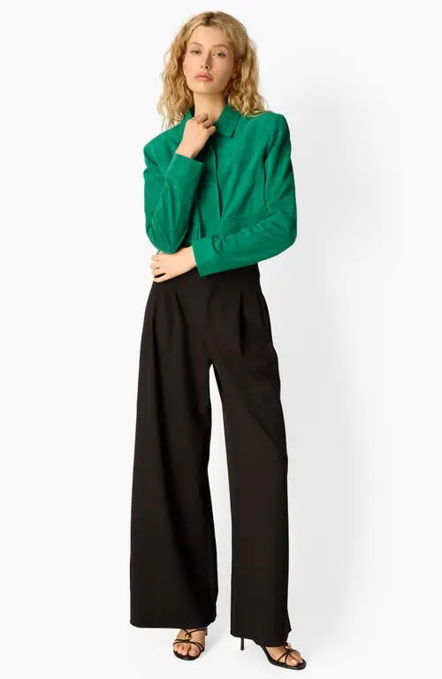 Cami Nyc Sullivan Suede Jacket - Verdant