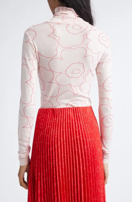 Marimekko Vilina Piirto Mock Wool Neck Top