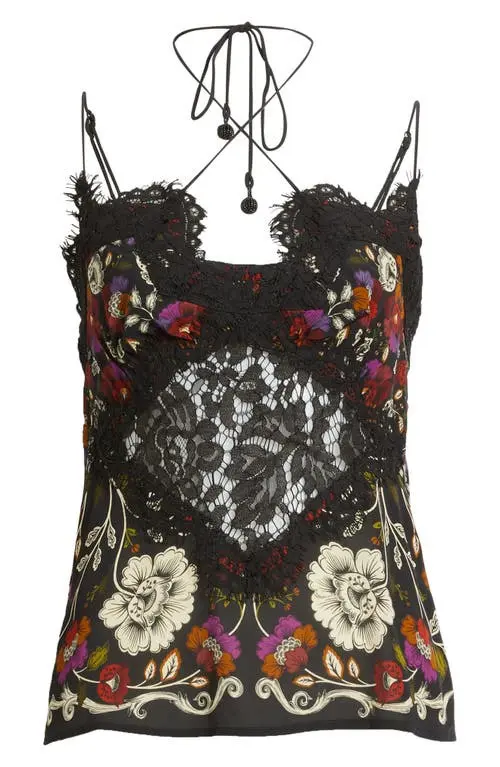 Farm Rio Rococo Flowers & Lace Camisole
