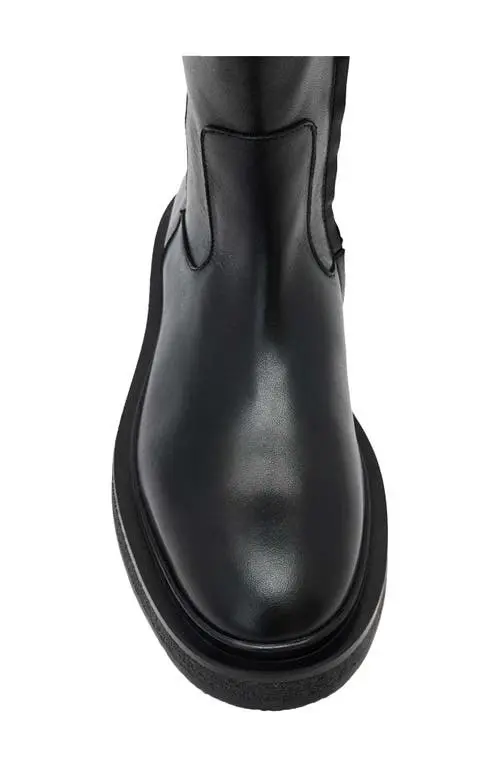 ALLSAINTS Escher Rider Knee High Boot - Black