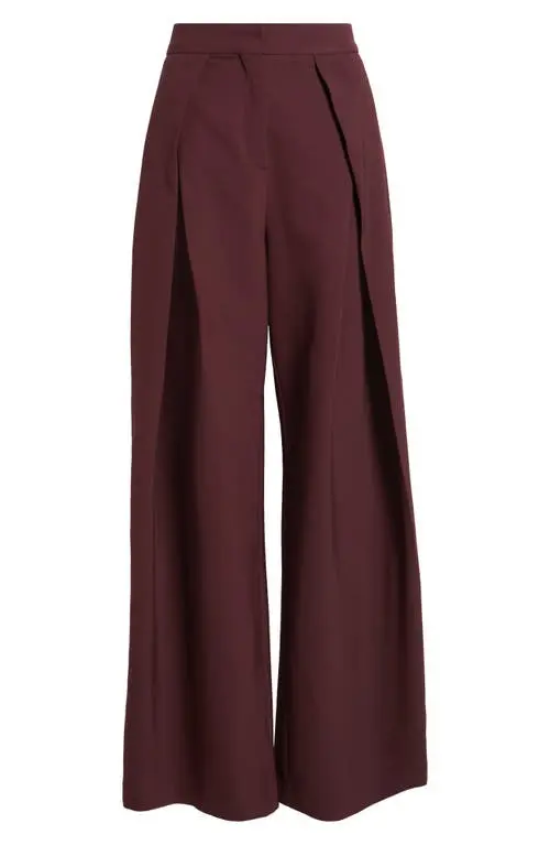 Mango Laura Pleated Wide Leg Pants