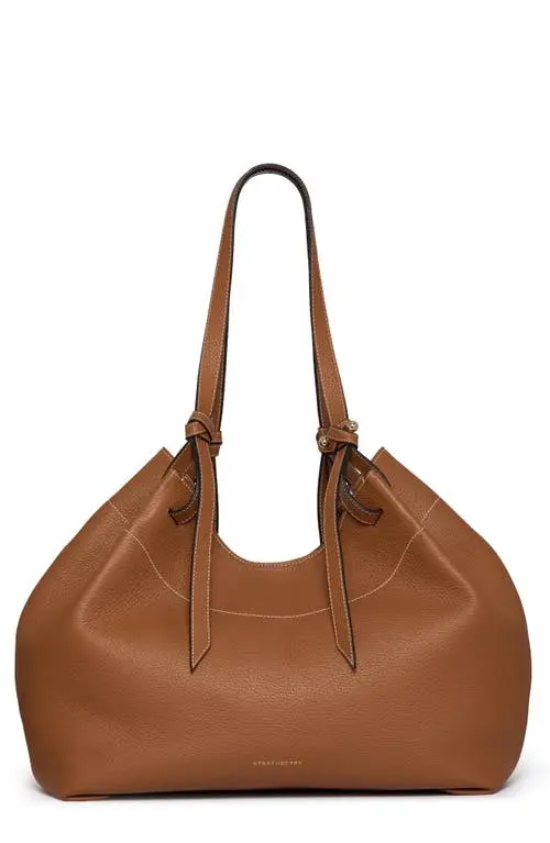 Strathberry Barra Leather Tote - Tan
