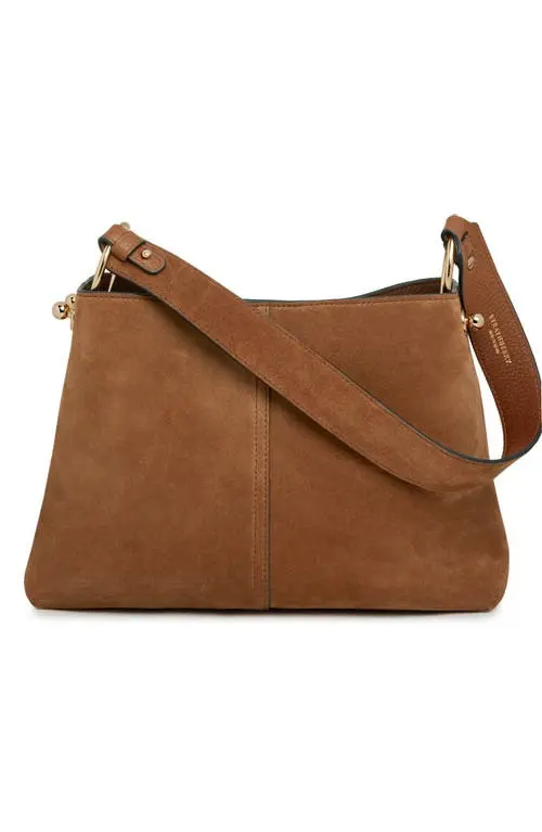 Strathberry Lana Suede Hobo Bag