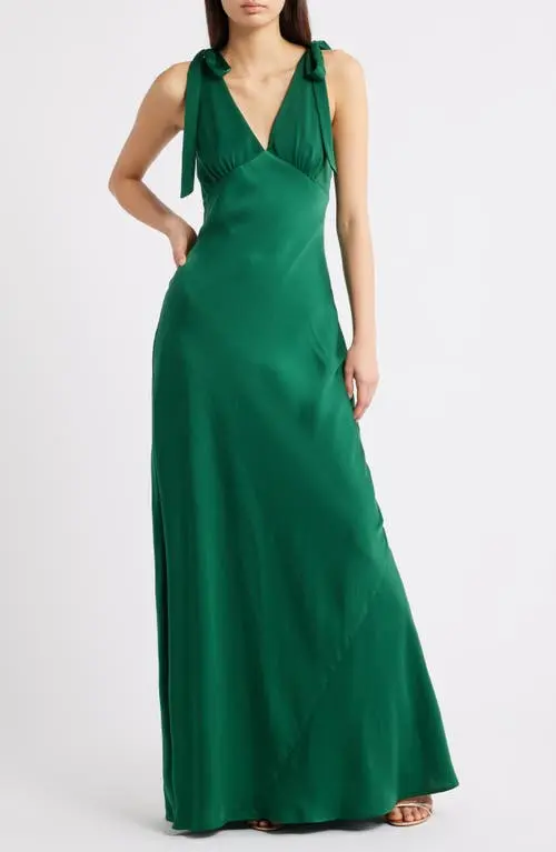 WAYF Ottilie Tie-strap Gown