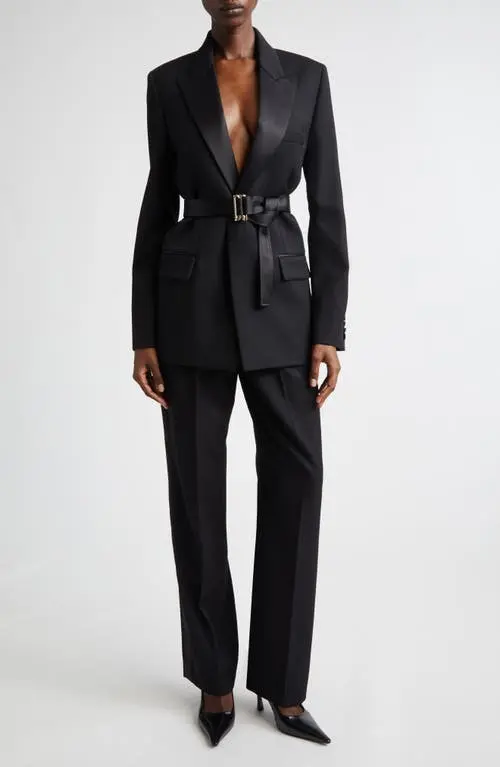 Victoria Beckham Tailored Belted Jacket