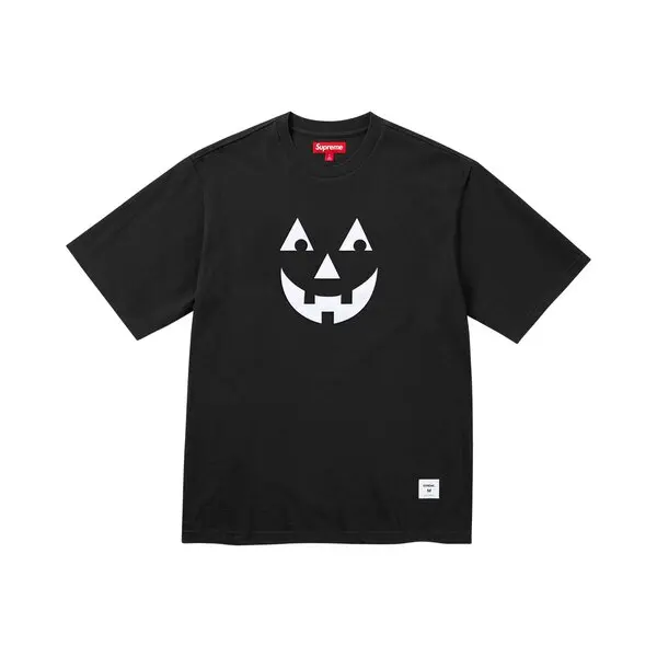Supreme Pumpkin Short-sleeve Top - Black