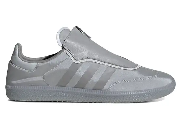 Adidas Samba Decon Zip Sneakers - Metallic Grey/carbon