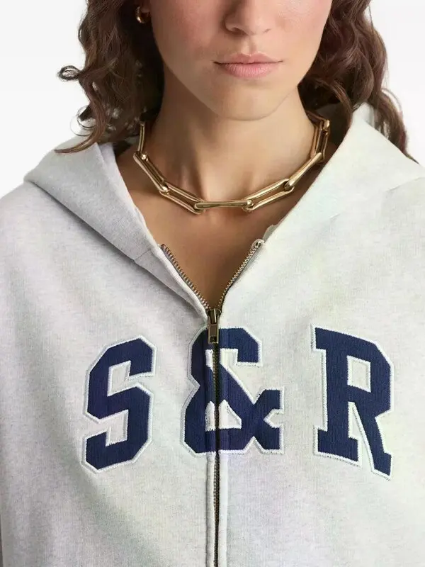 SPORTY & RICH Zip Hoodie