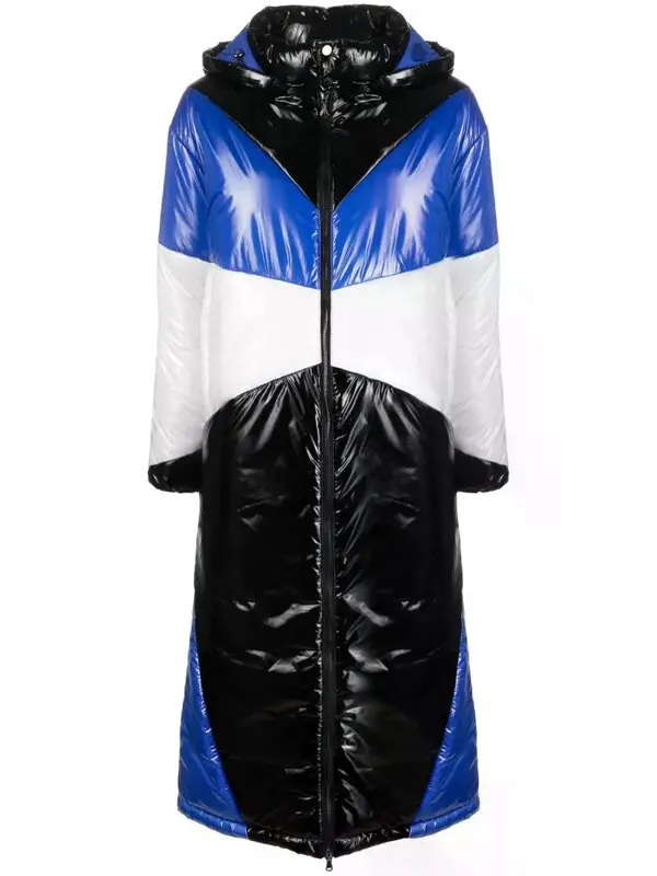 Patrizia Pepe Oversized Color-block Coat