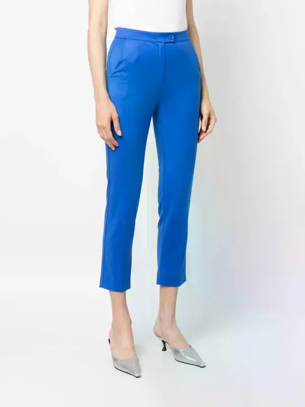 Patrizia Pepe Flannel Cropped Trousers