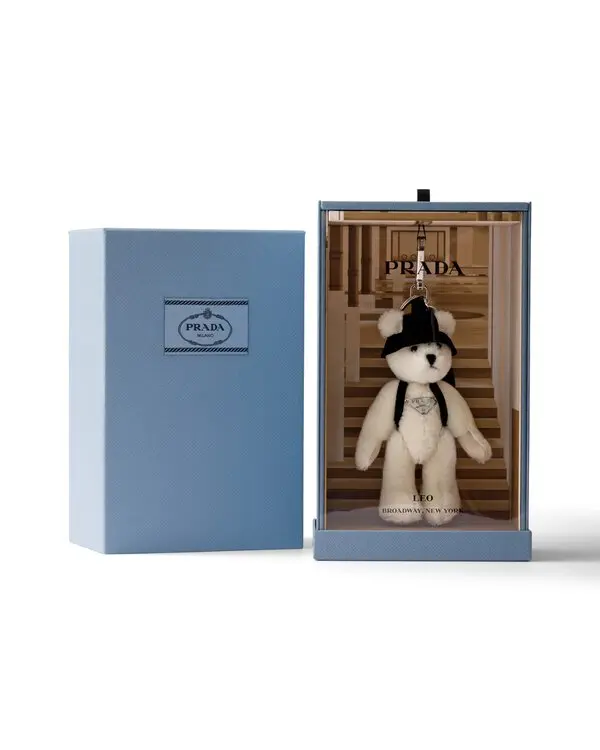 Prada Teddy Keychain Charm