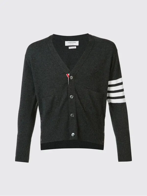 Thom Browne Cardigan Sweater - Grey