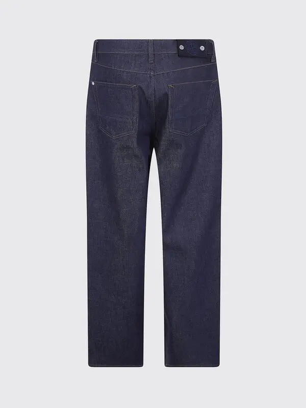 Stone Island Indigo Denim Straight Jeans