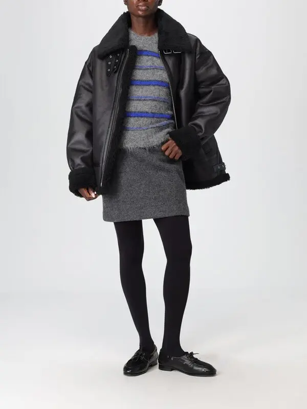 DUNST Shearling Aviator Jacket