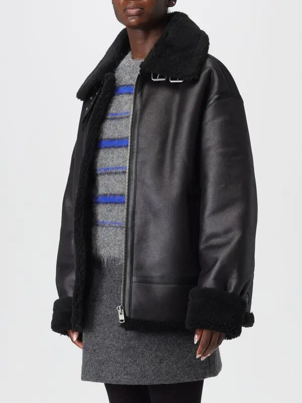 DUNST Shearling Aviator Jacket