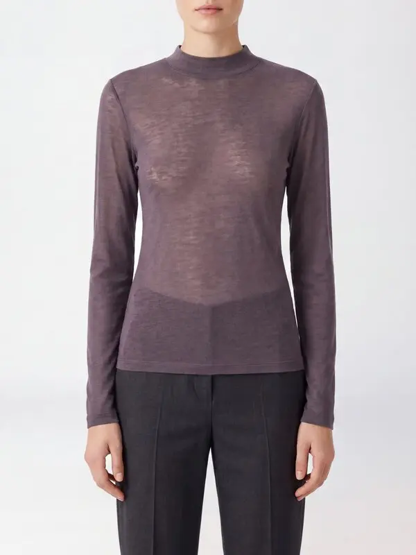 Filippa K Long Sleeve Knit - Brown