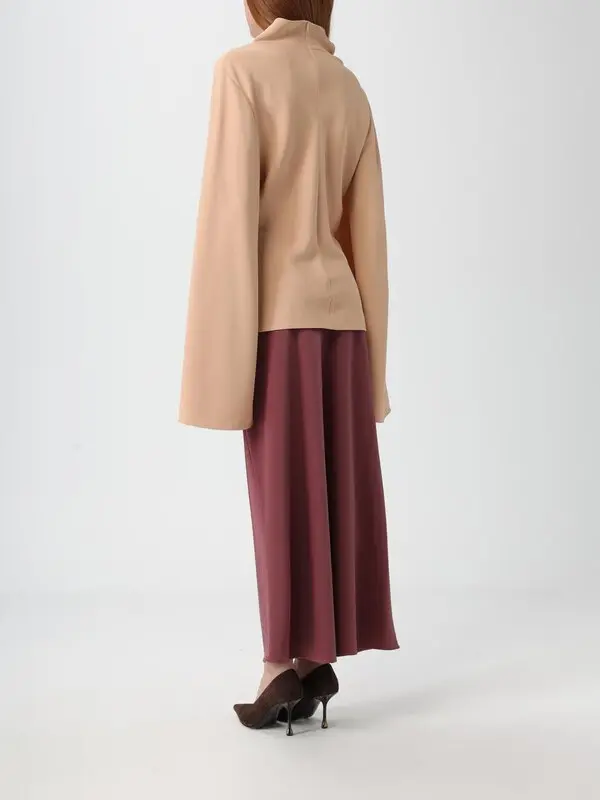 Alberta Ferretti Long Sleeve Top - Nude
