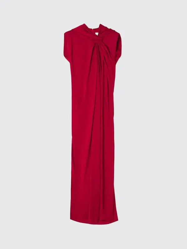 LANVIN Knotted Draped Maxi Dress