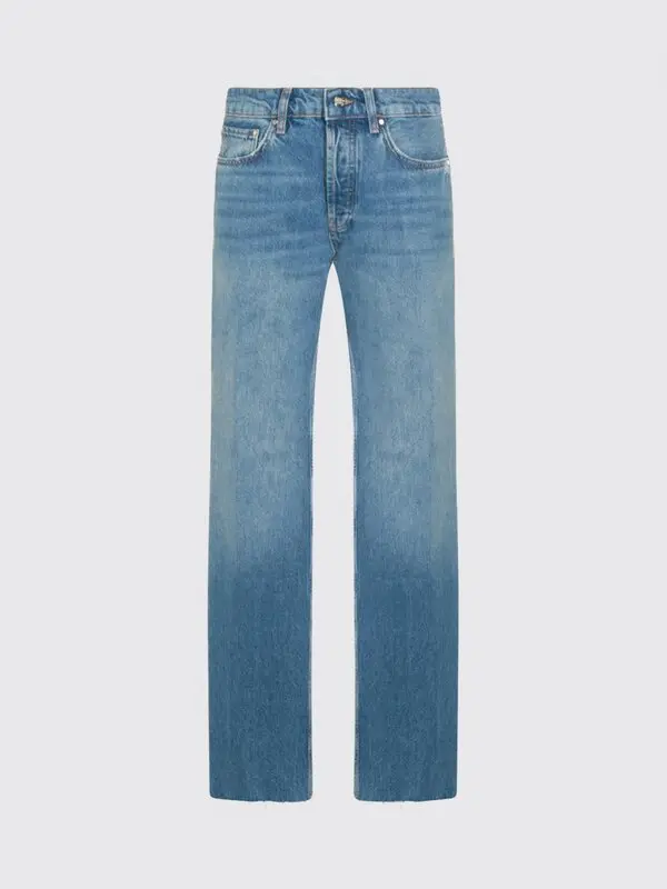 ANINE BING Straight Leg Jeans - Blue