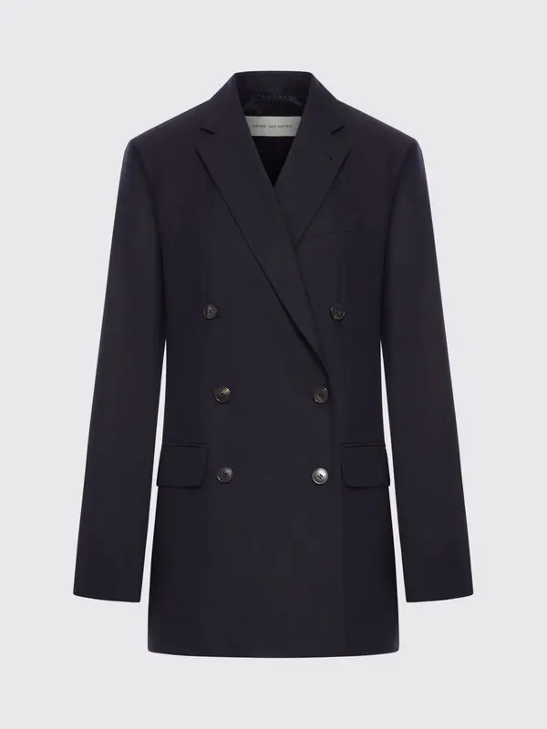 Dries Van Noten Double-breasted Jacket - Navy