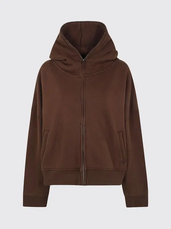 ENTIRE STUDIOS Zip Up Sweatshirt - Brown