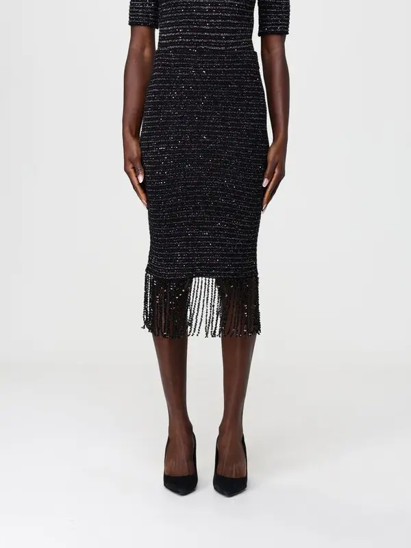 SIMONA CORSELLINI Fringe Skirt