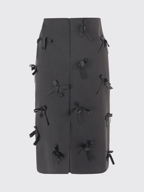 JIL SANDER Bow Detailed Skirt