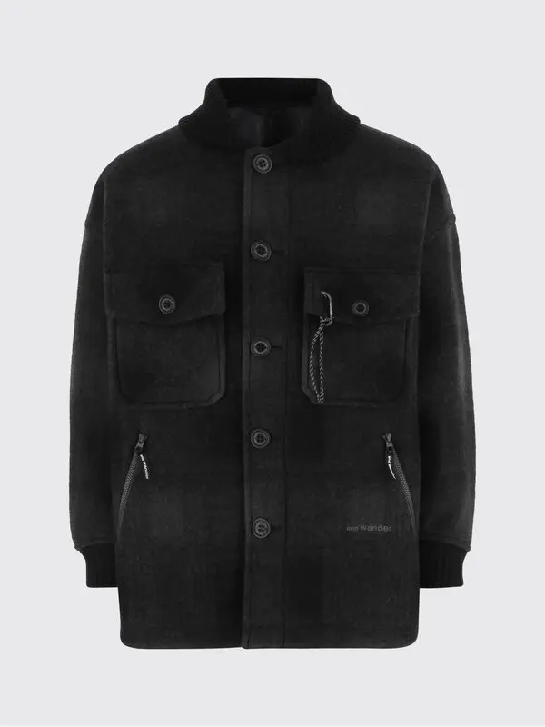 AND WANDER Coat - Black
