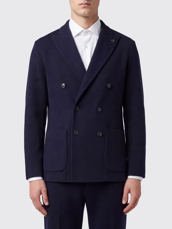 LARDINI Double Breasted Jacket