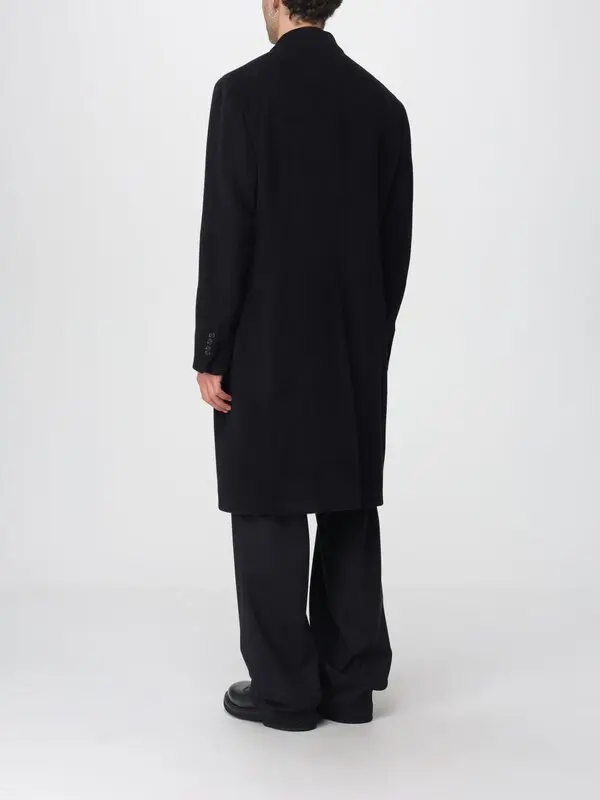 LARDINI Tailored Coat - Black