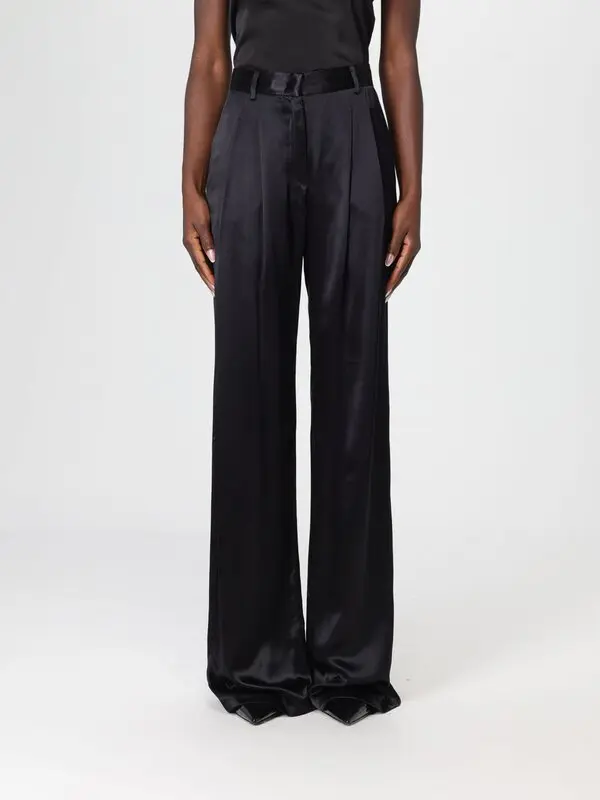 Andamane Wide Leg Trousers - Black