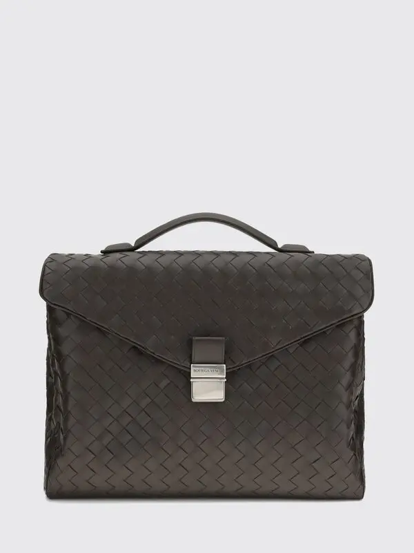 Bottega Veneta Briefcase - Cocoa