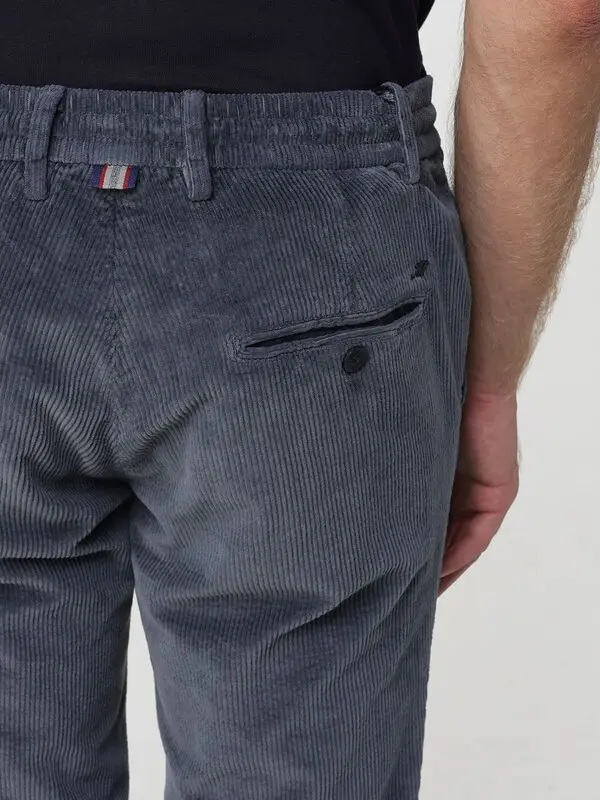 MASON'S Ribbed Corduroy Trousers - Avion