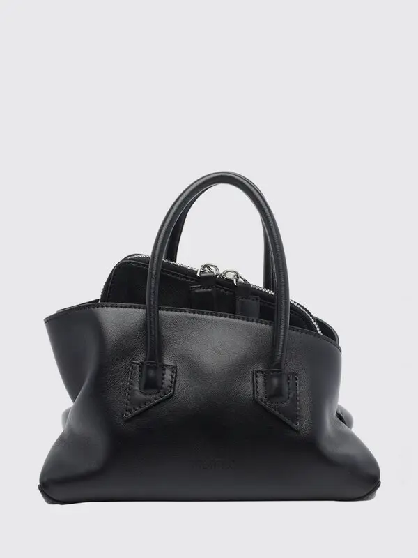 Attico La Passeggiata Leather Bag - Black