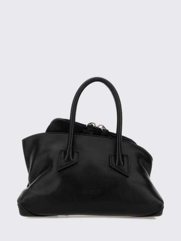 Attico La Passeggiata Leather Bag - Black