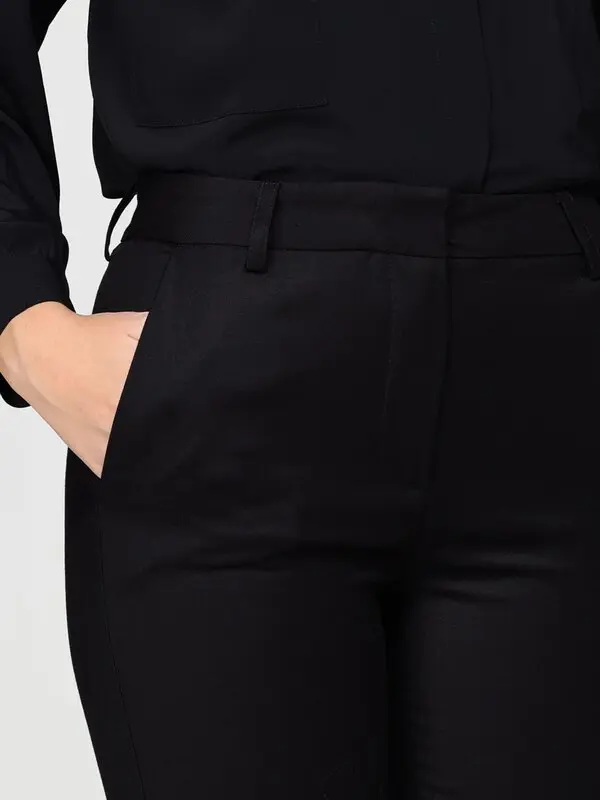 SIMONA CORSELLINI Trousers - Black