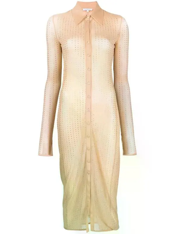 Patrizia Pepe Abito Lungo Chemisier Dress