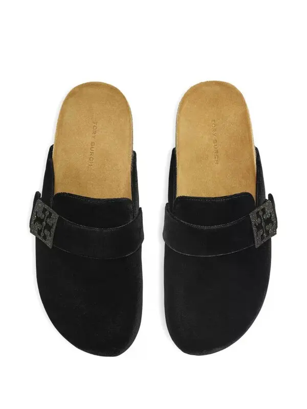 Tory Burch Mellow Mules - Black