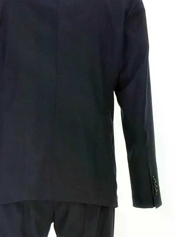 Tagliatore Peak-lapels Double-breasted Suit - Blue