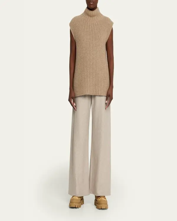 Moncler Suede And Shearling Ankle Boots